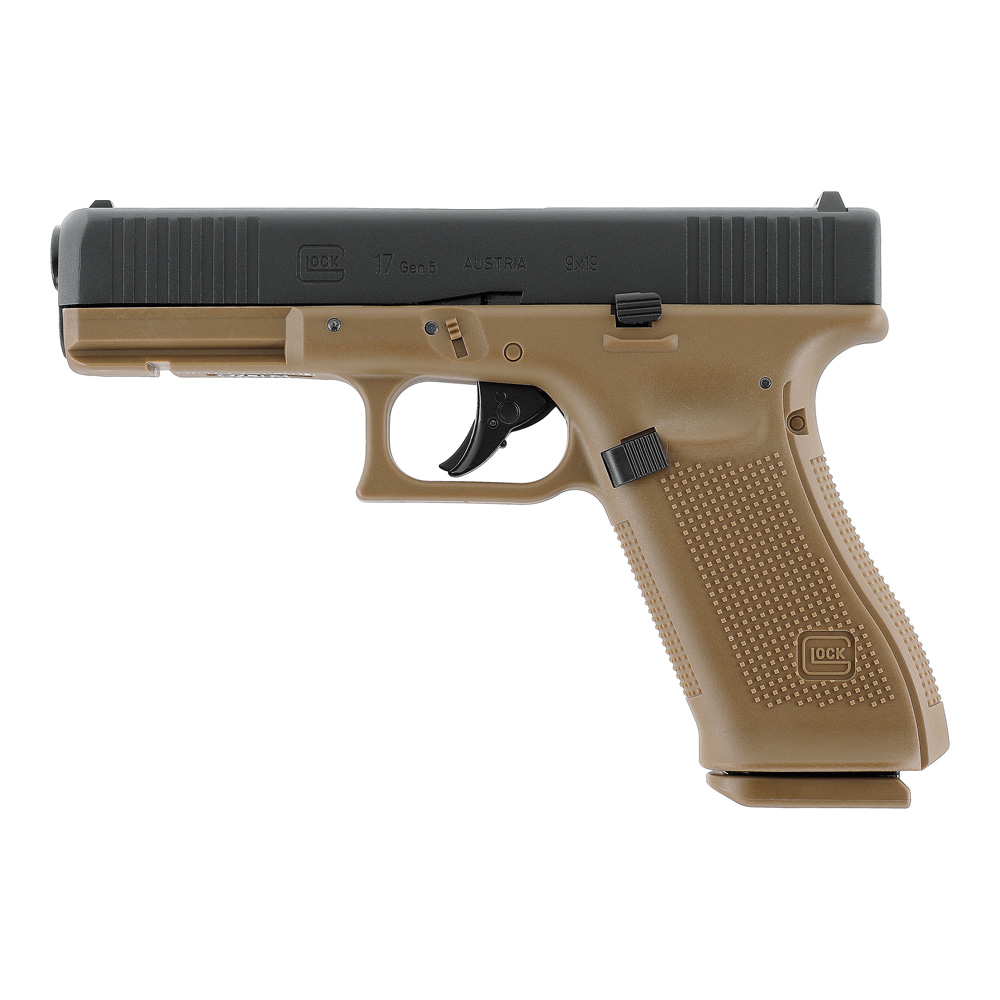 GLOCK CO2 Glock 17 Gen5 BB Coyote - shootingzaragoza